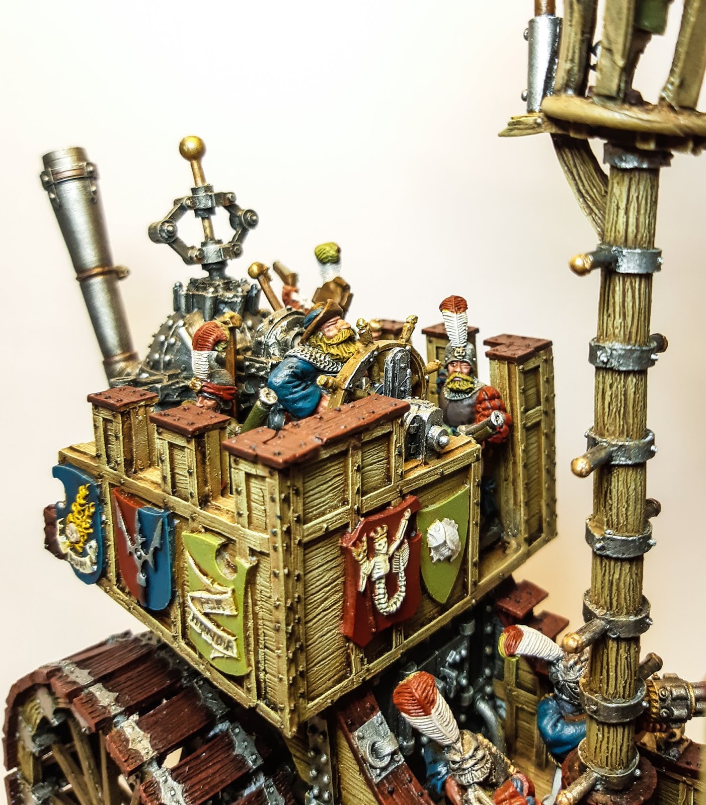 THE WORK OF SHAITAN: Warhammer Empire Border Princes Landship - The ...