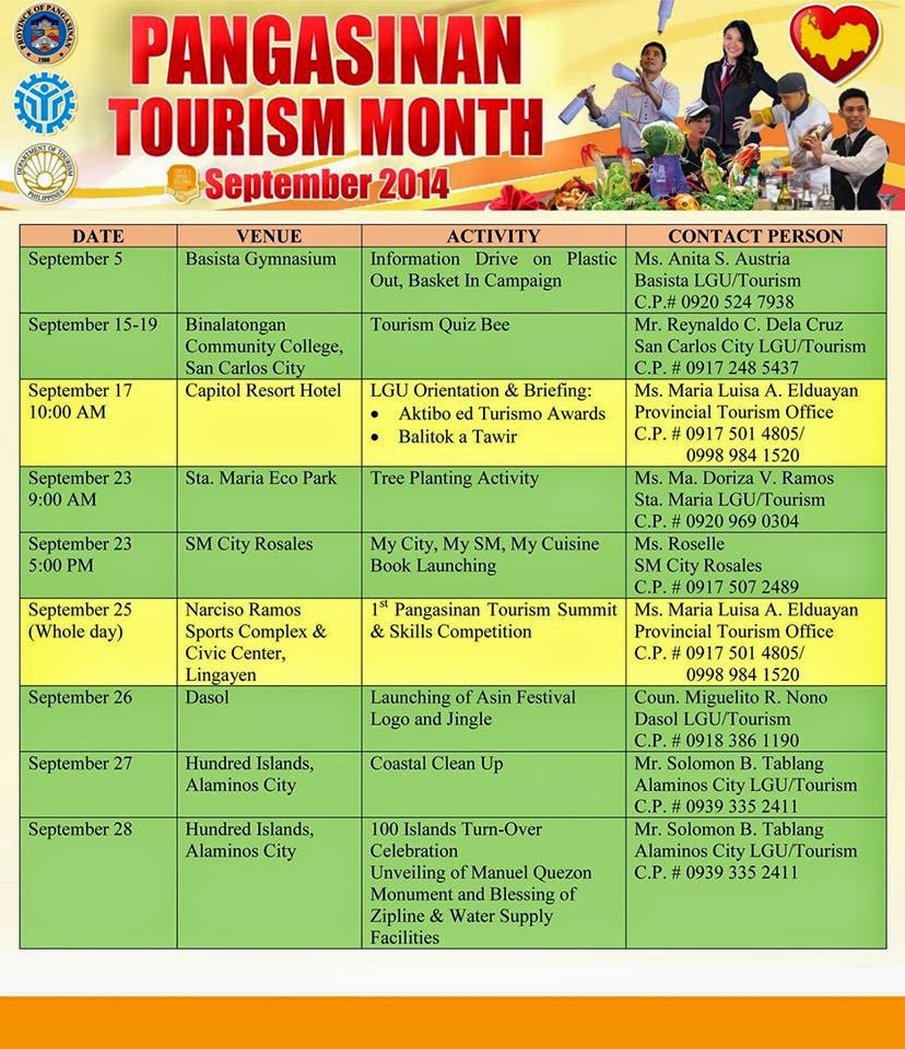 P'NAN NEWS: September: Declared as Tourism Month