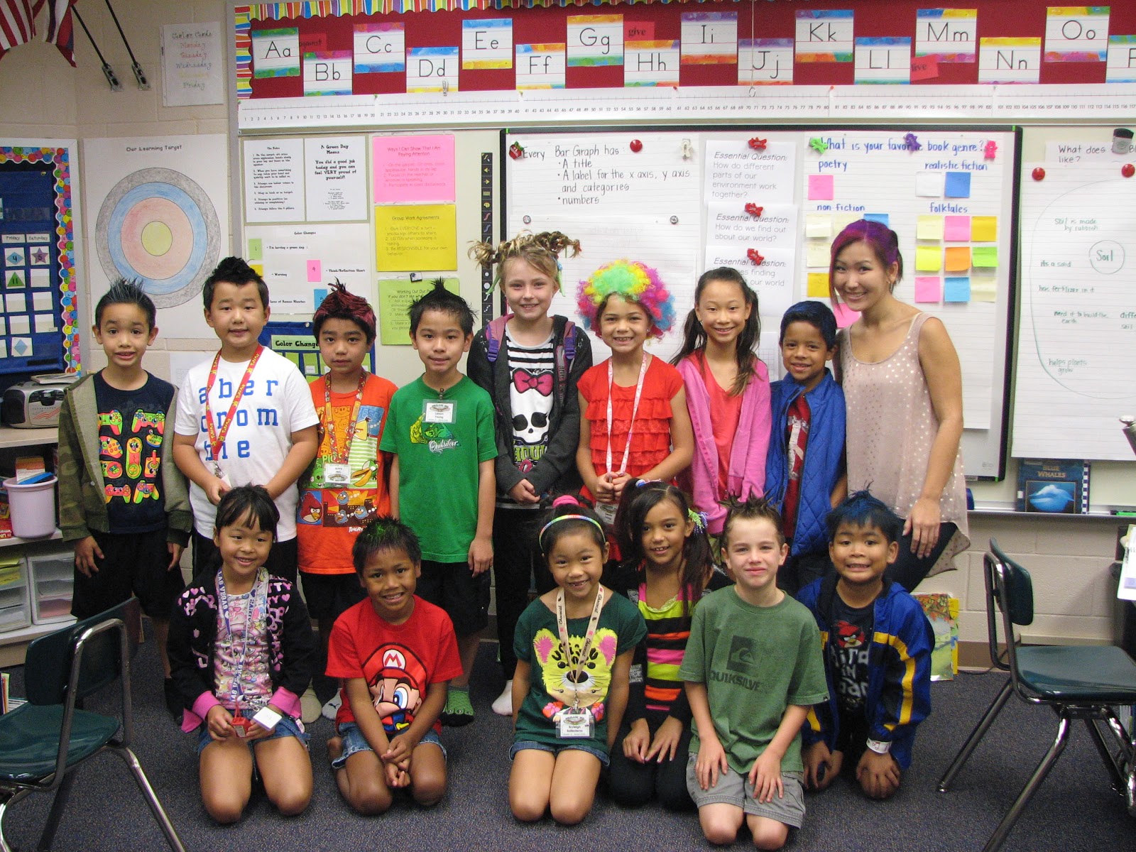 Mililani Ike Student Council Spirit Week Wacky Hair Day mililani-ike-student-council-spirit-week-wacky-hair-day
