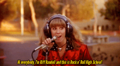 2 or 3 lines (and so much more): Ramones -- "Rock 'n' Roll High School ...