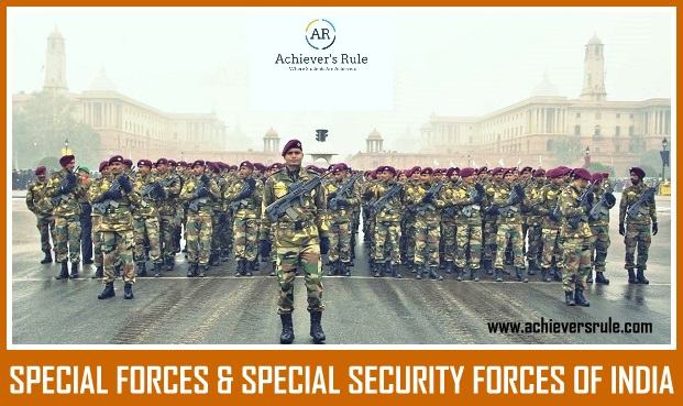 Article: List of Special Forces and Special Security Forces of India