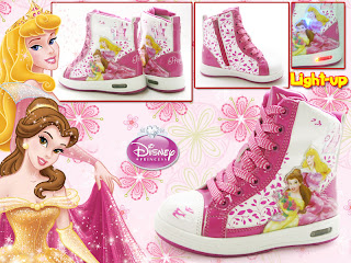 Kids Shoes Master: Disney Princess Kids Girls Light-up Boot Boots Shoes ...