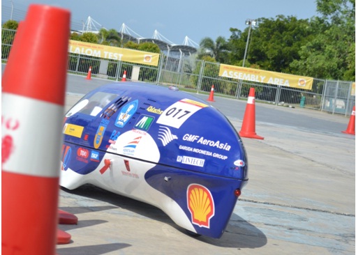 ITS TEAM - SAPU ANGIN SHELL ECO MARATHON 2012