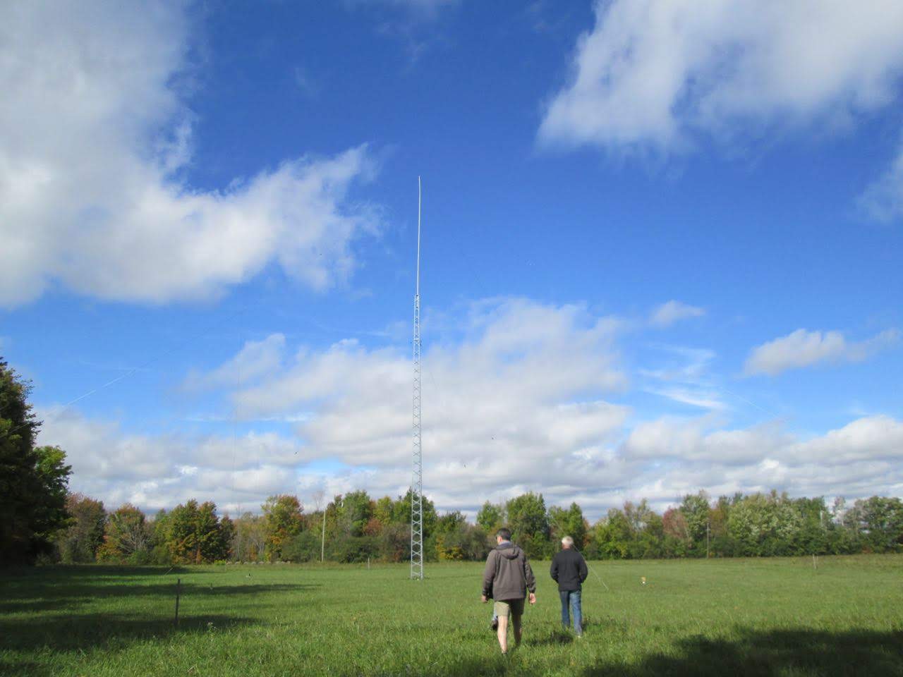 Pattern and Match: 80 Meter 3-element Vertical Yagi: First Light