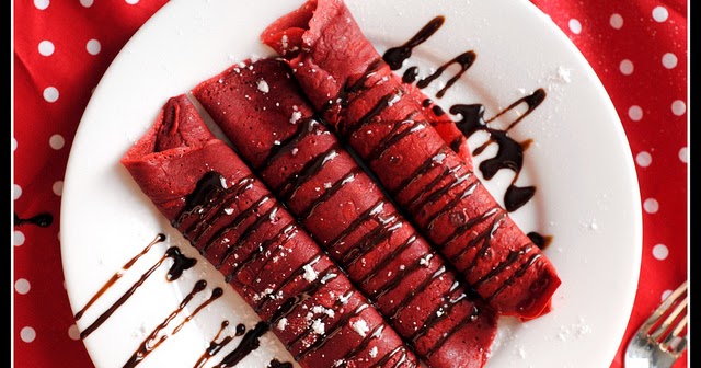 Red Velvet Crepes