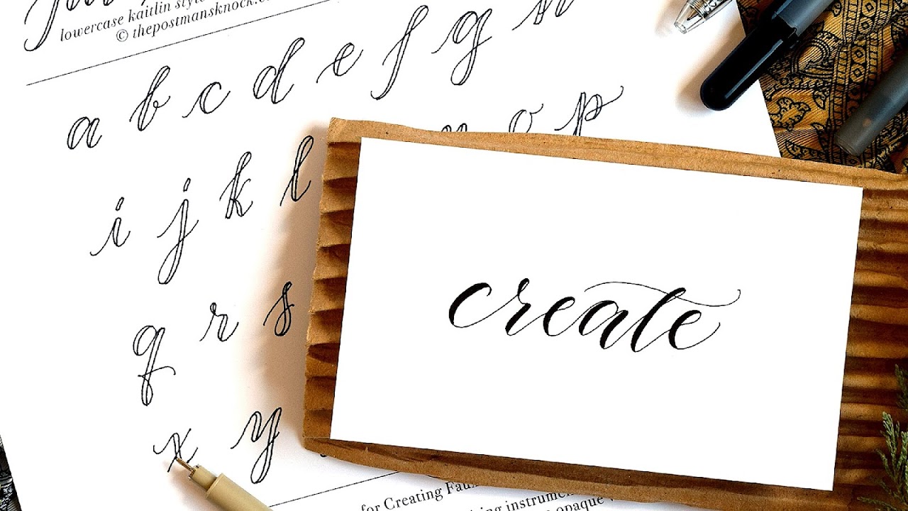 Ens Create Calligraphy Calligraph Choices