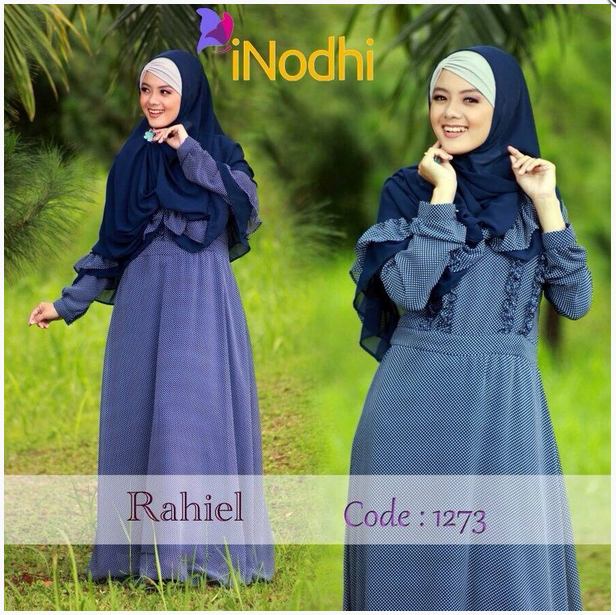 cara memakai jilbab modern: 10 Contoh Baju Muslim Syar'i Model Baru 2015