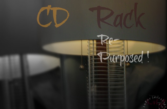 Spaces Made Perfect : Ideas for Repurposing a CD Rack into Floor Lamp