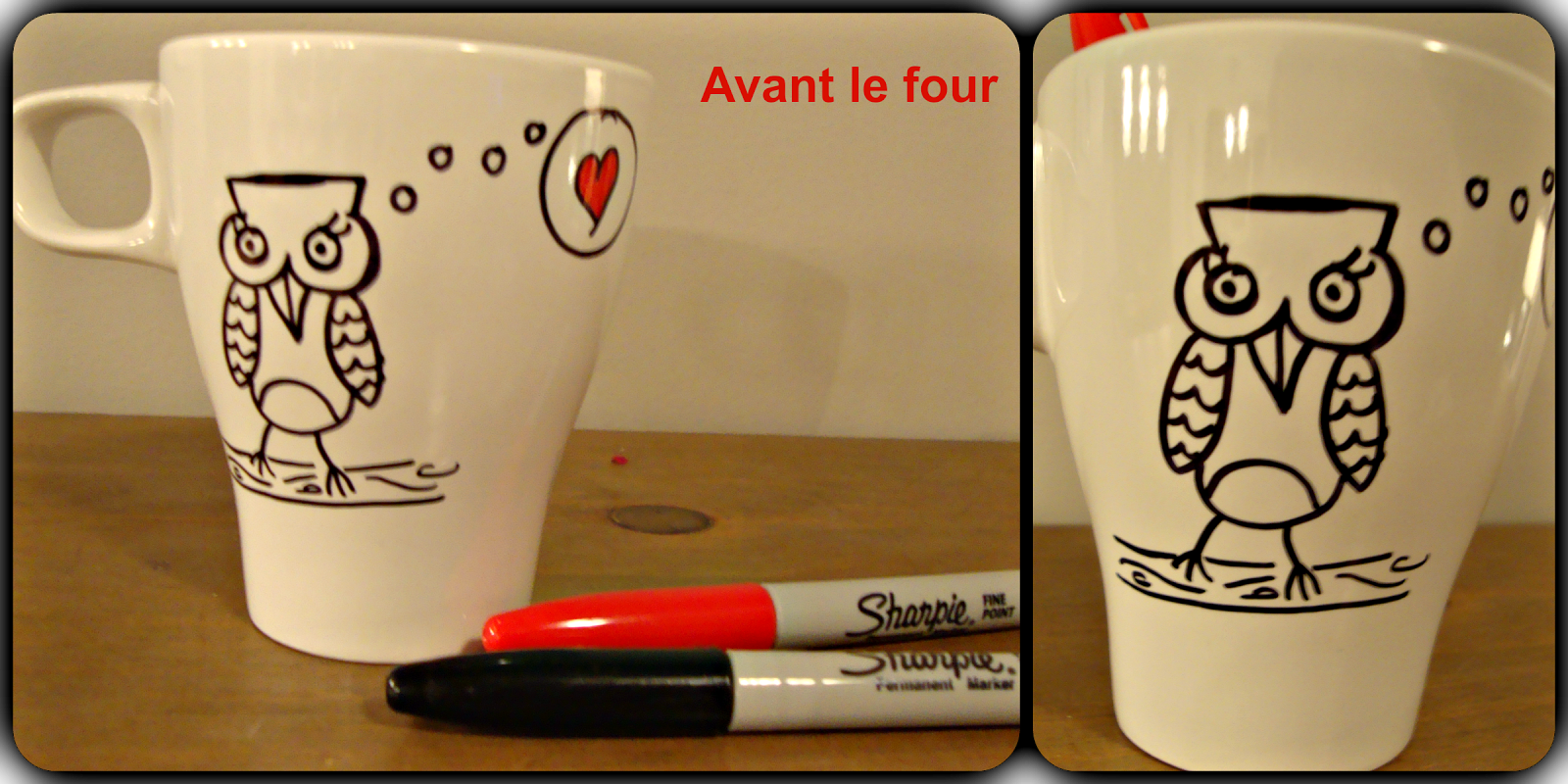 Martha Et Moi Test Tasse Avec Sharpie ça Fonctionne