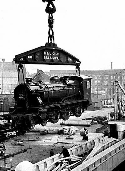 TrainWatchersJournal: North British Locomotive Exports - Glasgow Scotland