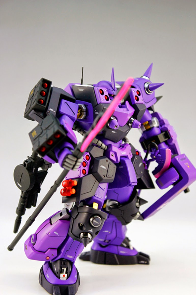 GUNDAM GUY: HG 1/144 Super Custom Zaku F2000 - Customized Build