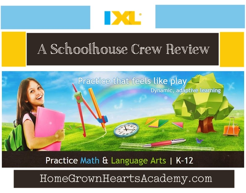 Home Grown Hearts Academy Homeschool Blog: IXL ~ Review