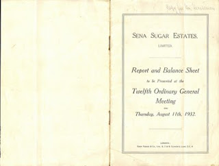 .: Memórias da Sena Sugar E. 1932