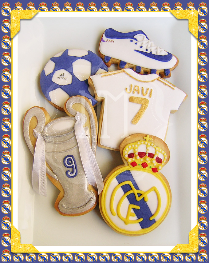 N.M. Galletas Artesanas: Galletas del Real Madrid