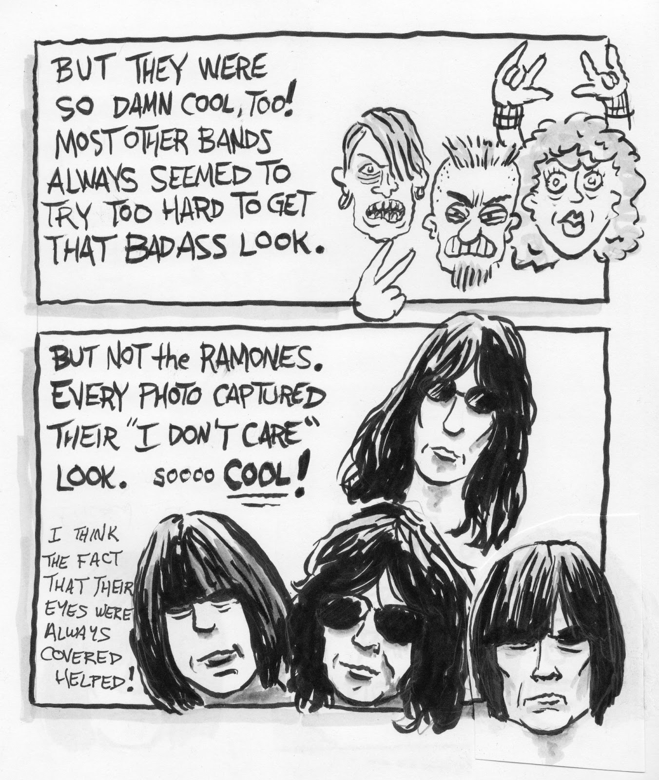 meng-art: Hey! Ho! I got a new Ramones comic!