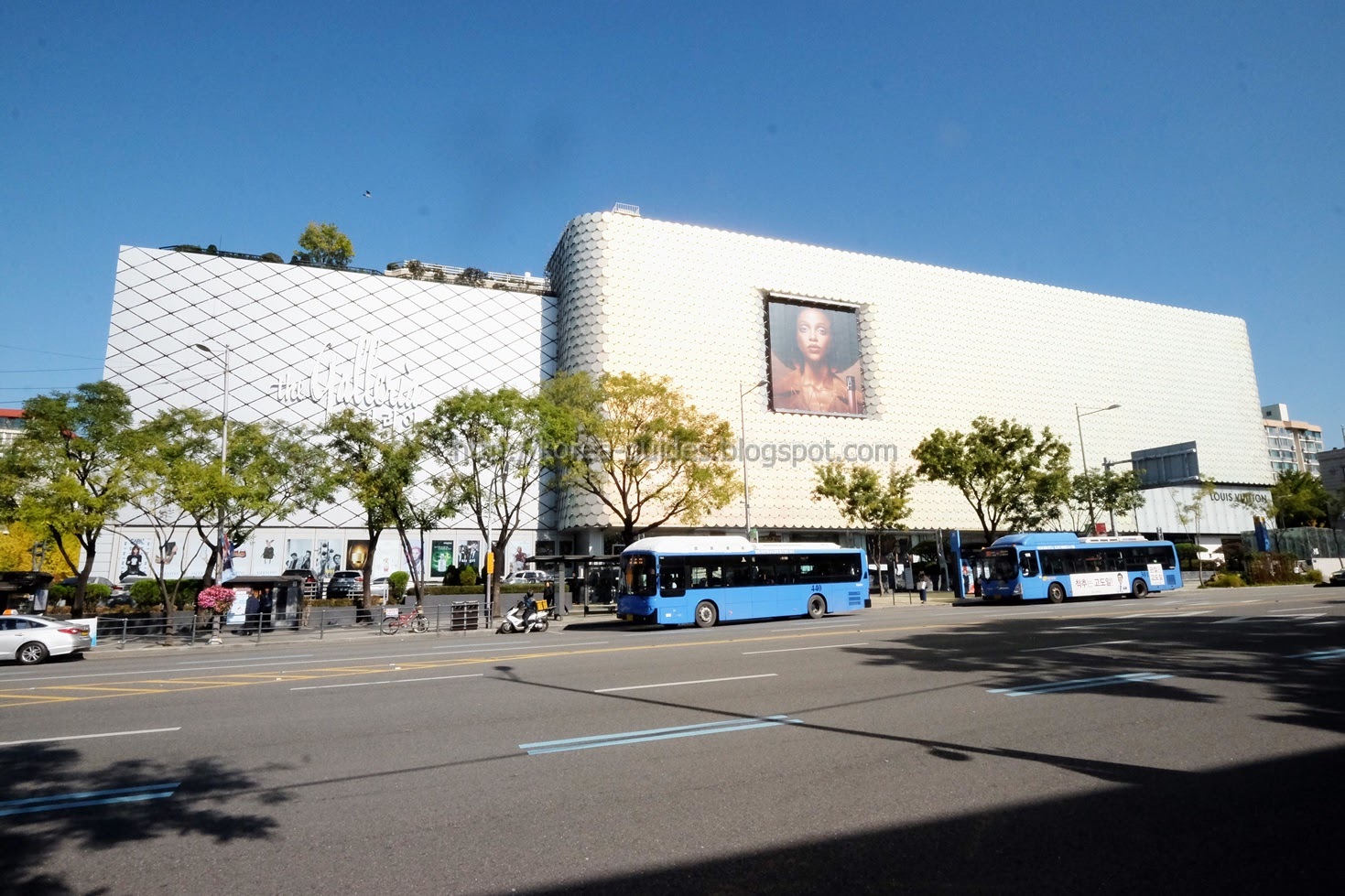 แผนที่ช้อปปิ้งถนน Apgujeong Rodeo