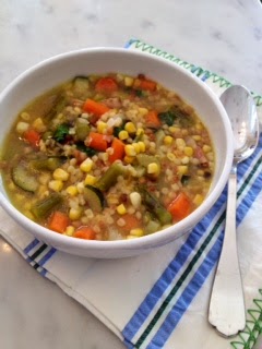 cucina marisa: Minestrone Soup with Fregola