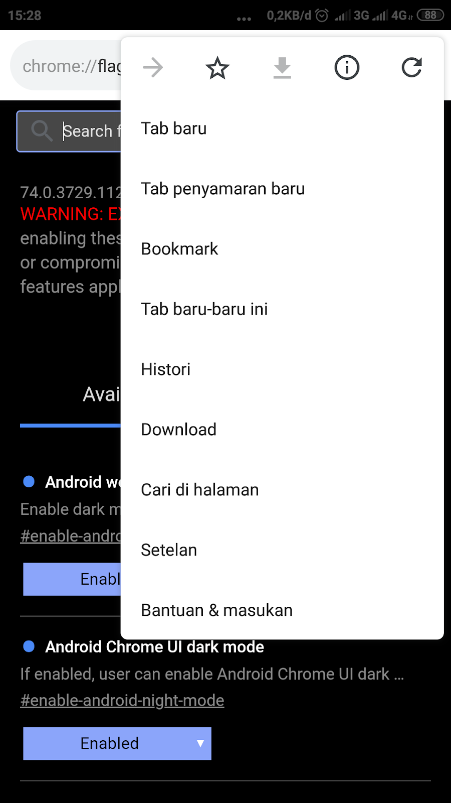 Cara Aktifkan Dark Mode di Browser Chrome - Buwoh.com