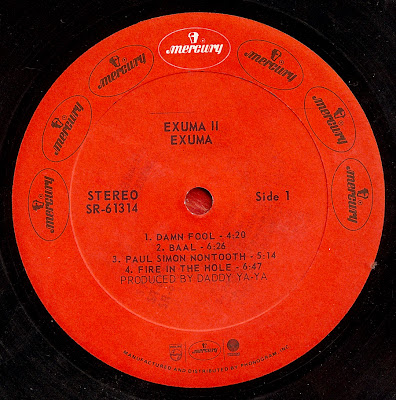 ghostcapital: Exuma -- Exuma II (1970 *Mercury SR 61314) Flac + 320