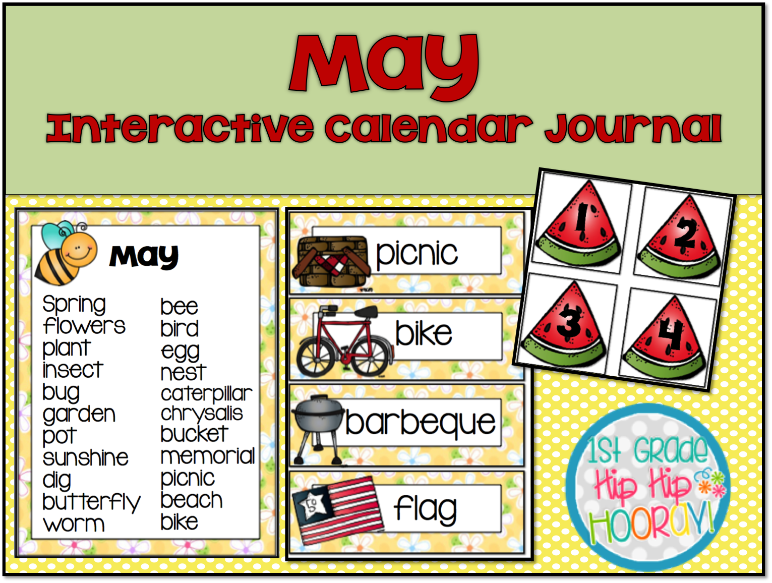 1st Grade Hip Hip Hooray!: May Calendar...Daily weather, calendar, and ...