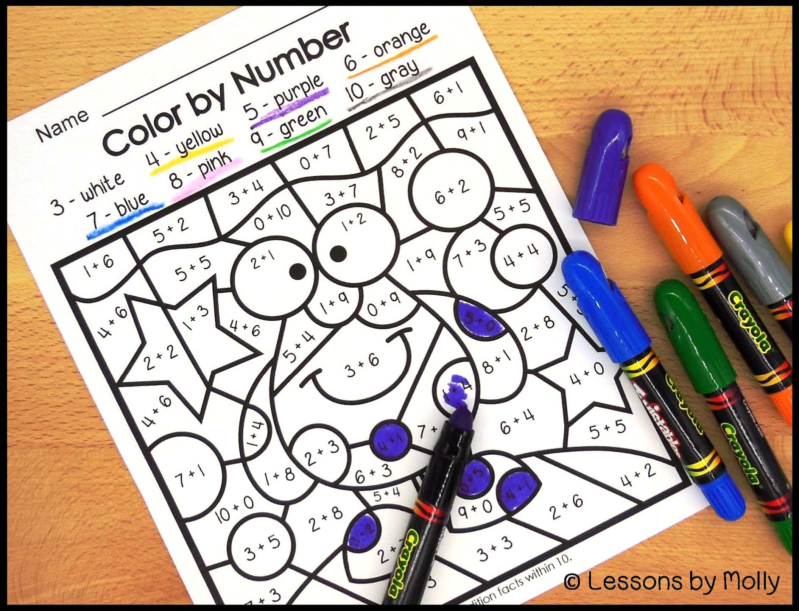 Lessons by Molly: Seven Strategies for Success with Color by Code ...