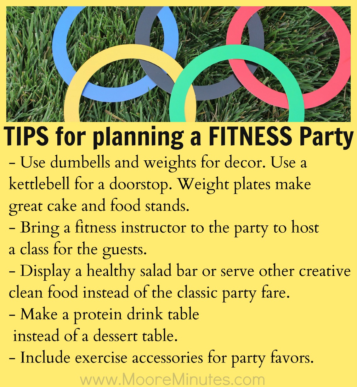 Moore Minutes: a workout for little Olympians with a SURPRISE fitness ...