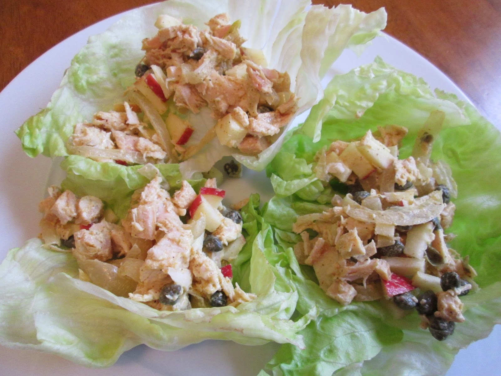 What Amy Ate Today!: Chicken Salad Iceberg Cups