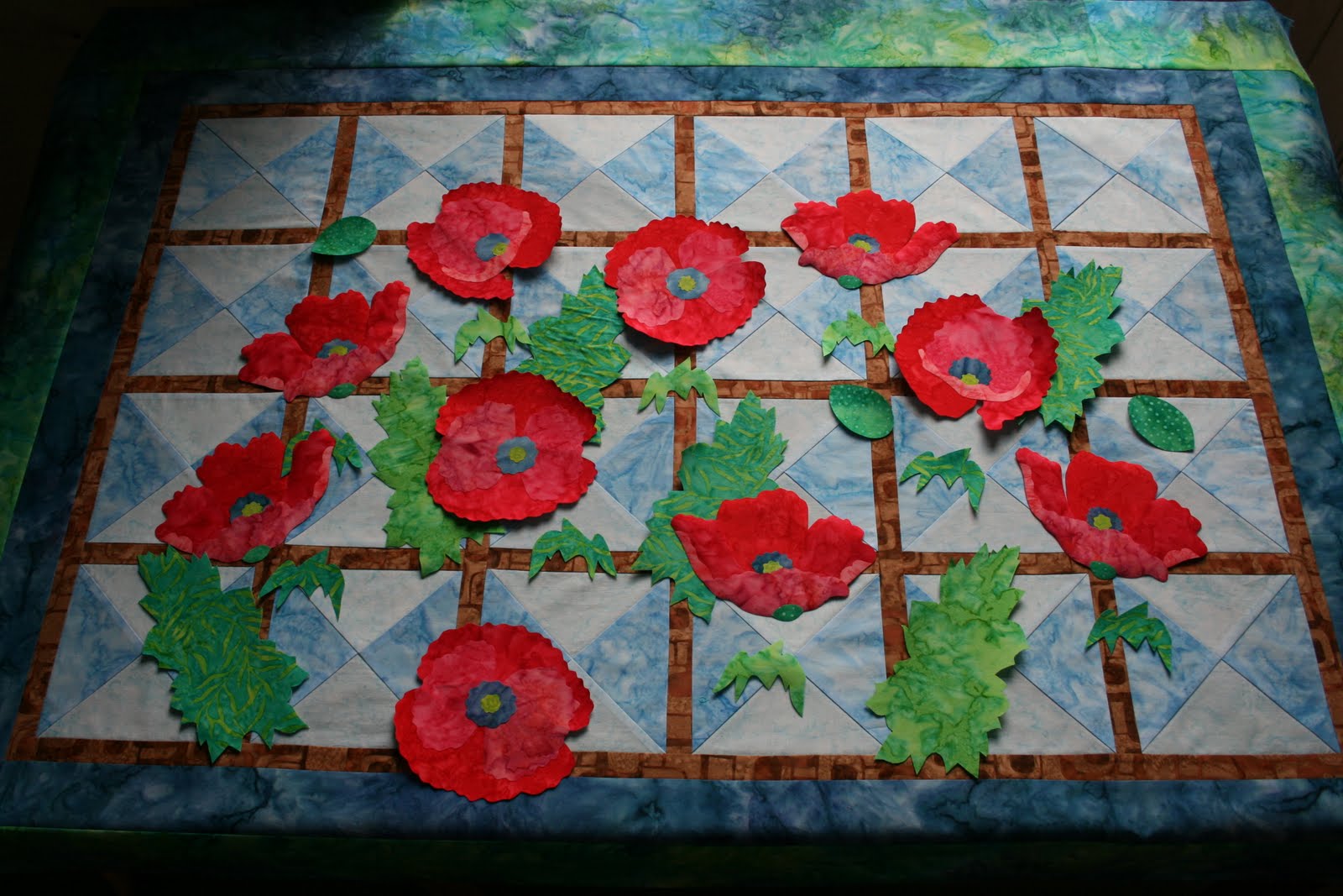Happy Days Quilting: Poppy quilt