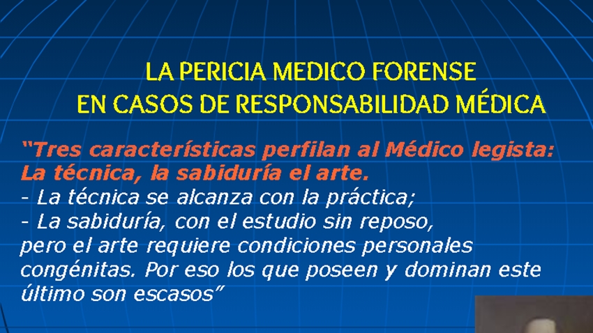 Medicina Legal - La Pericia Médico Legal | USMP FN Archivos