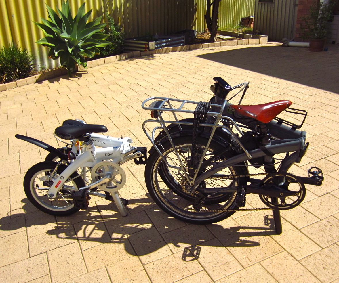 Love the Fold: An Easter Bicycle - the Dahon Dove