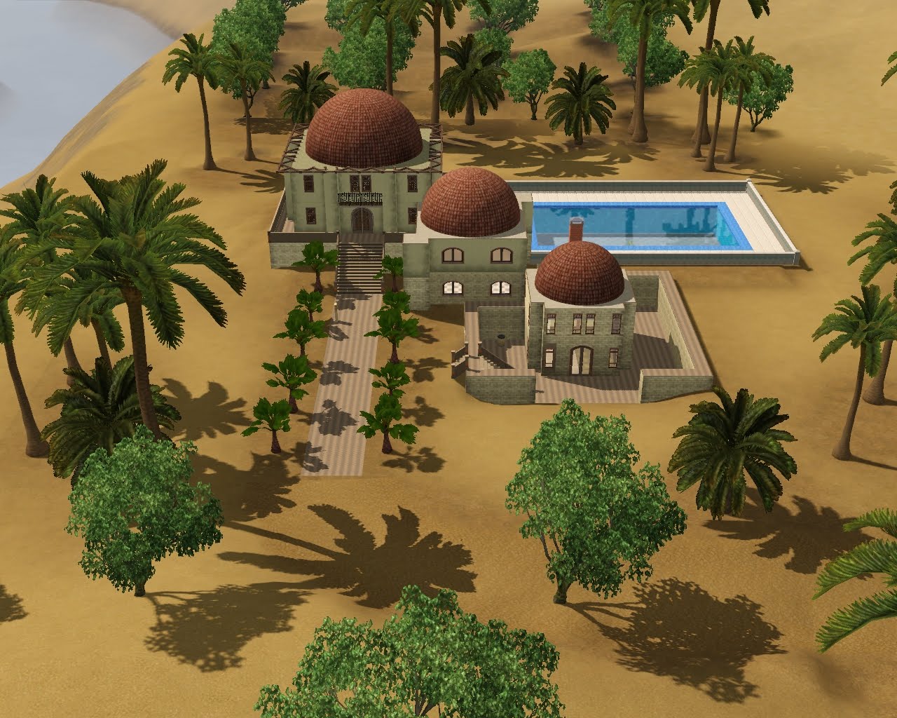 Summer's Little Sims 3 Garden: Al Simhara (The Sims 3: World Adventures ...