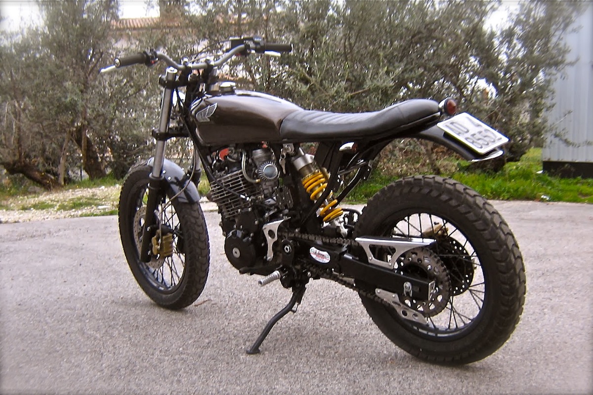 SLR 650 by G Garage - Inazuma café racer