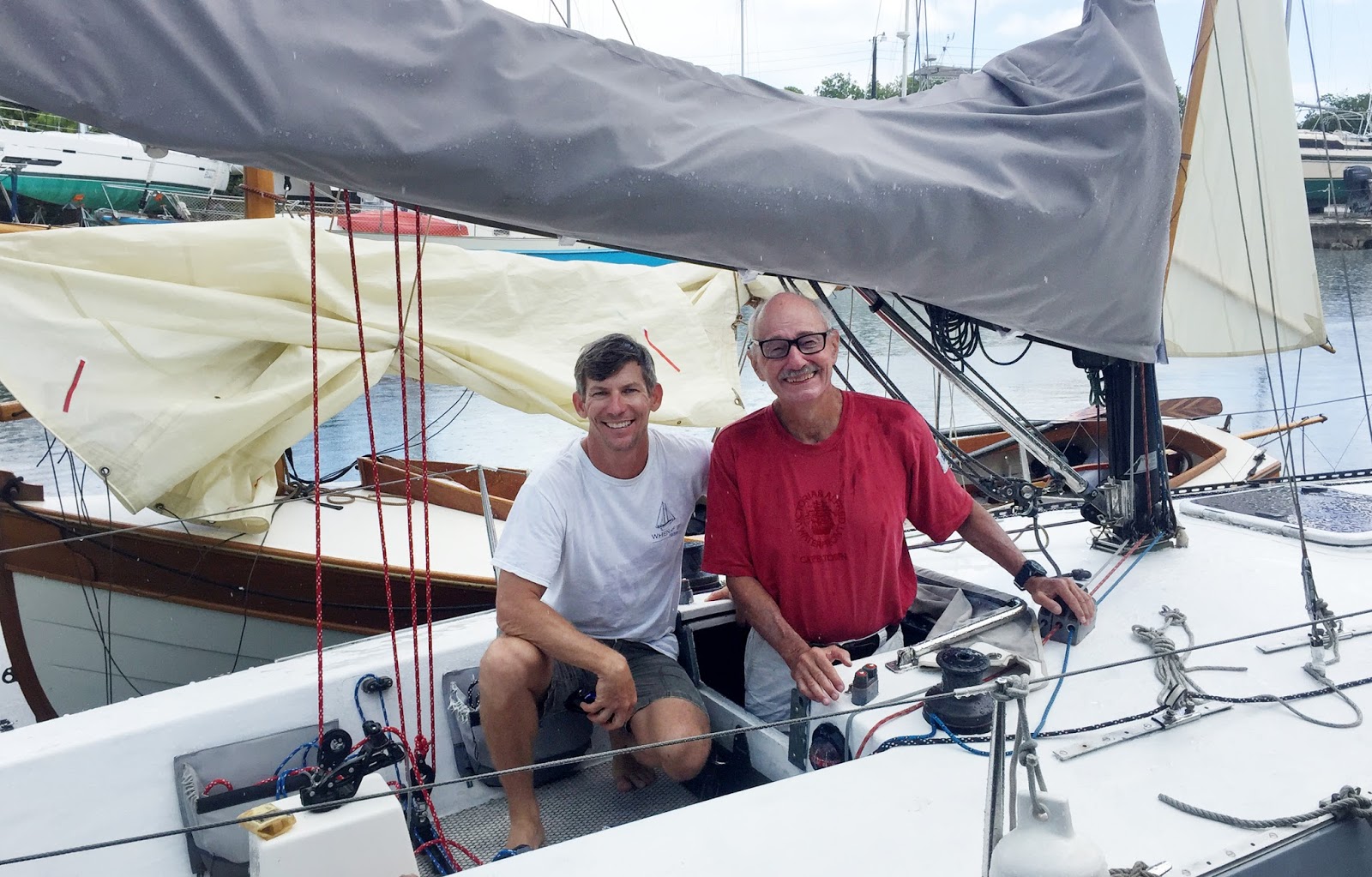 The Log of Spartina: two sailing friends, two fine sailboats, serene ...