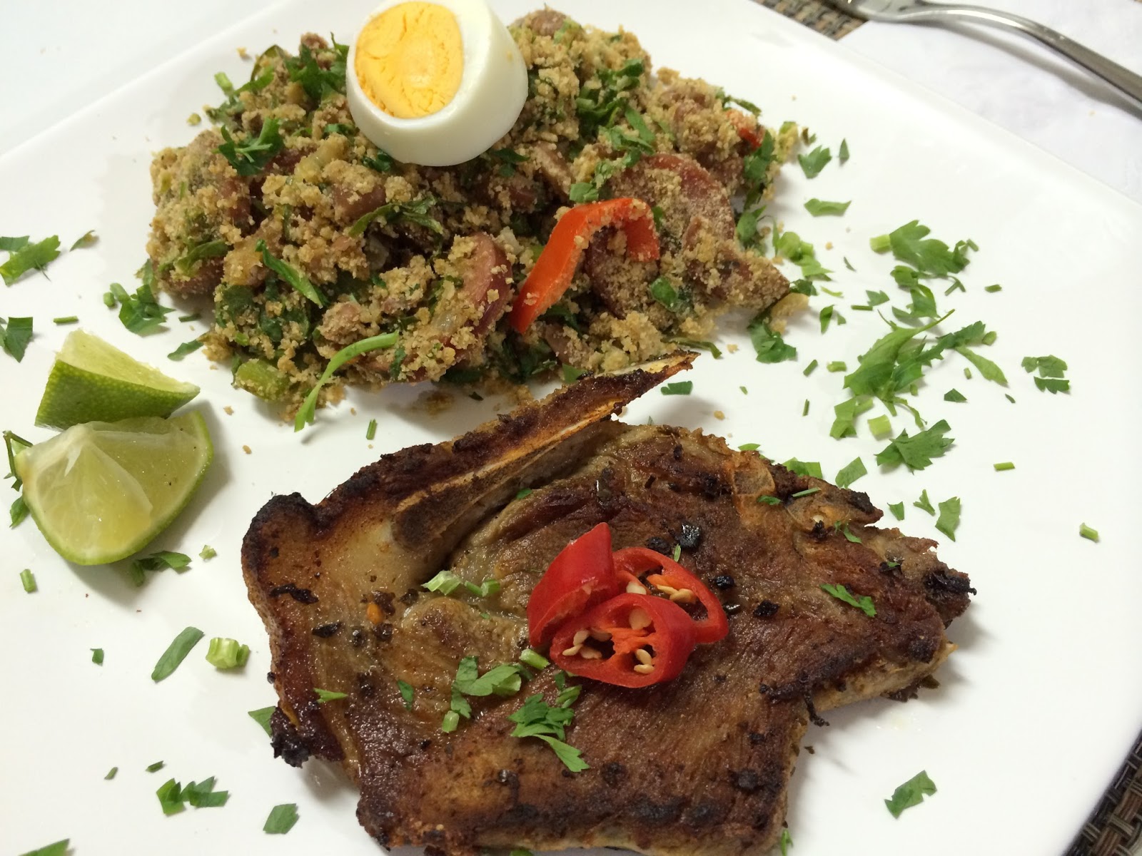 Feijão Tropeiro com Bisteca de Copa!!!