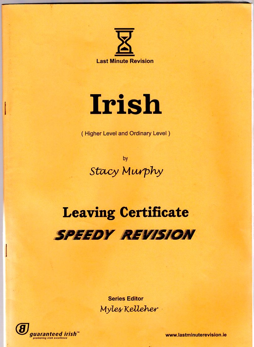 Study Notes By Kaz: Irish Vocab & Paper 1: OL