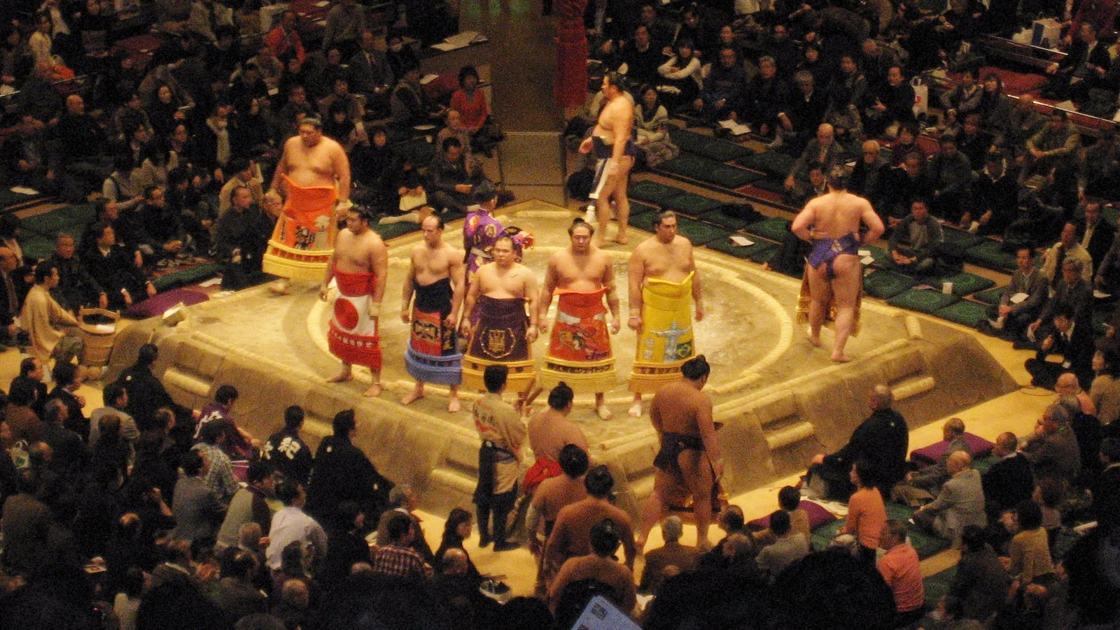 Japan Times: Sumo - a belt grabbing, face slapping, belly whacking day out!