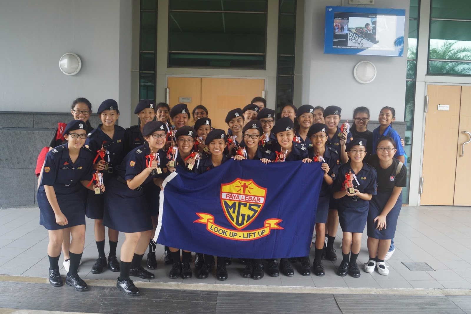 Paya Lebar Methodist Girls' School Secondary NPCC unit: Drill ...