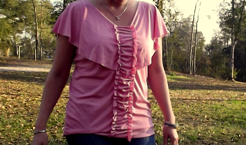 Morning by Morning Productions: Simple Ruffled Top