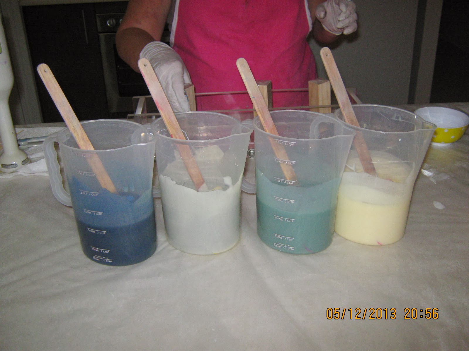 Regency Soaps: December Soap Club Challenge - Column Swirl