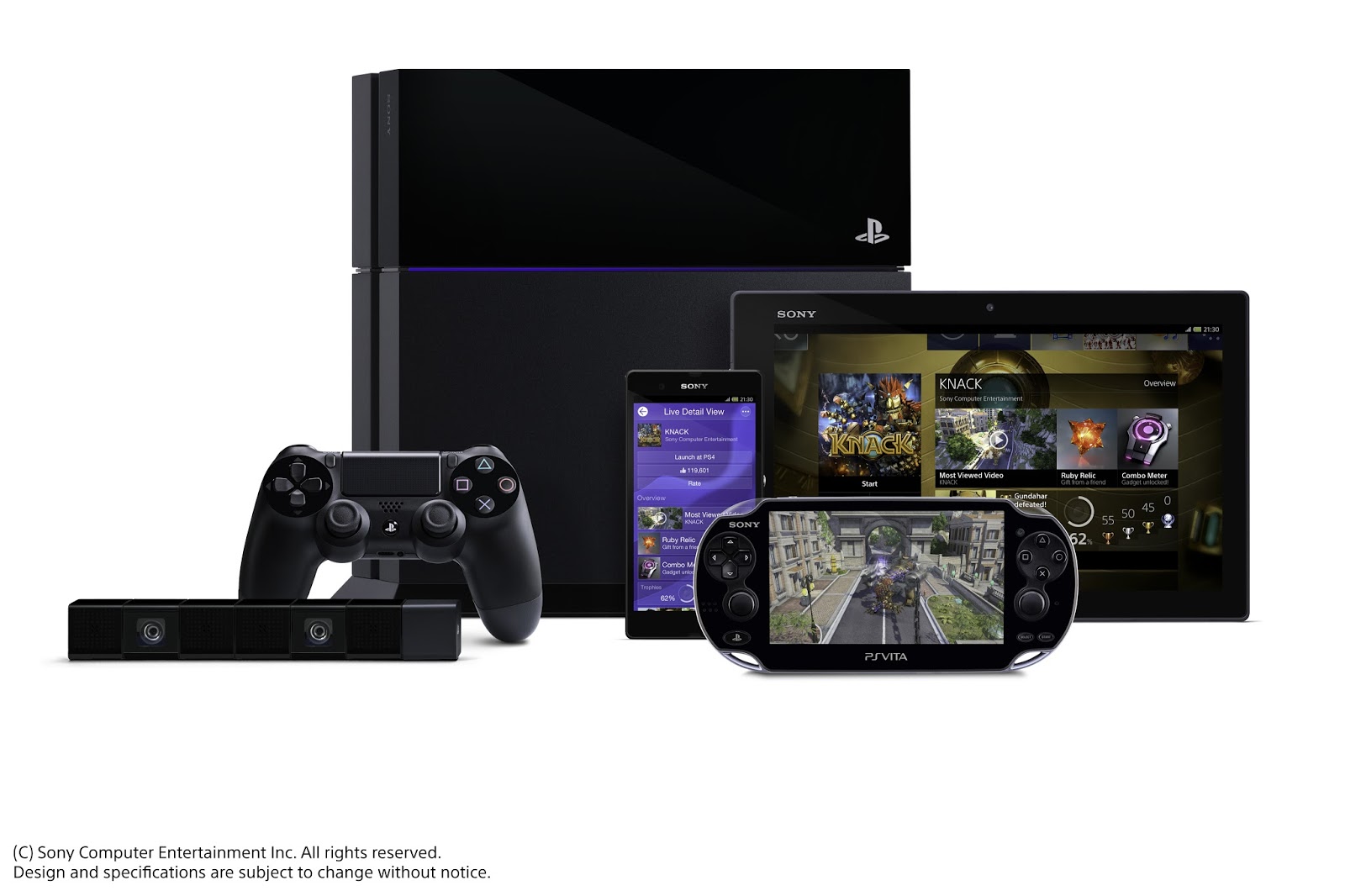 Games A-NOW: PS4: Imagens do Console e Do Leyout