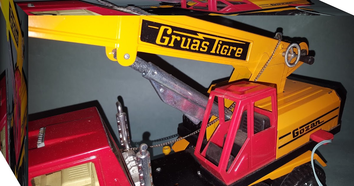RIN TIN TIN Y JUGUETES ANTIGUOS: CAMION GRUA DE GOZAN