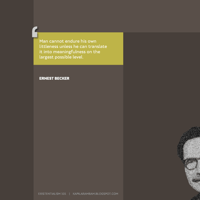 Existentialism 101: A Graphical Design of ‘Meaninglessness’