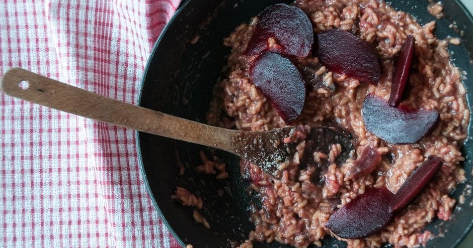 Ριζότο με παντζάρια - Η ΔΙΑΔΡΟΜΗ
