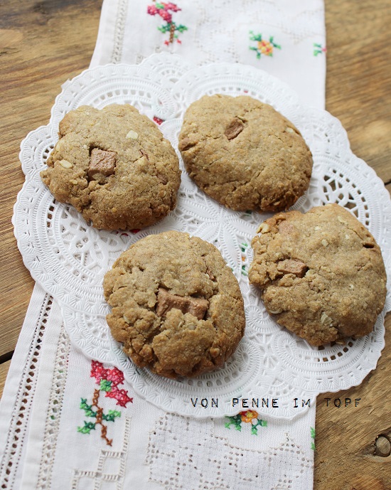 Penne im Topf: Vollkorn Chocolate Chip Cookies aus Frisch und Leicht ...