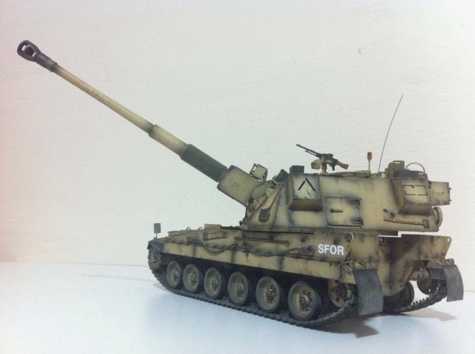 Kitter's Scale Models: 1/35 AS-90 Self Propelled Howitzer (155mm)