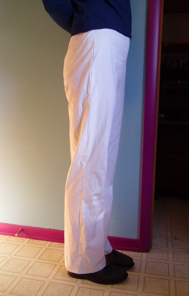 Art and Needlework by Rebekah: 2/13/12: I'm Sewing Pants -- Muslin Fitting