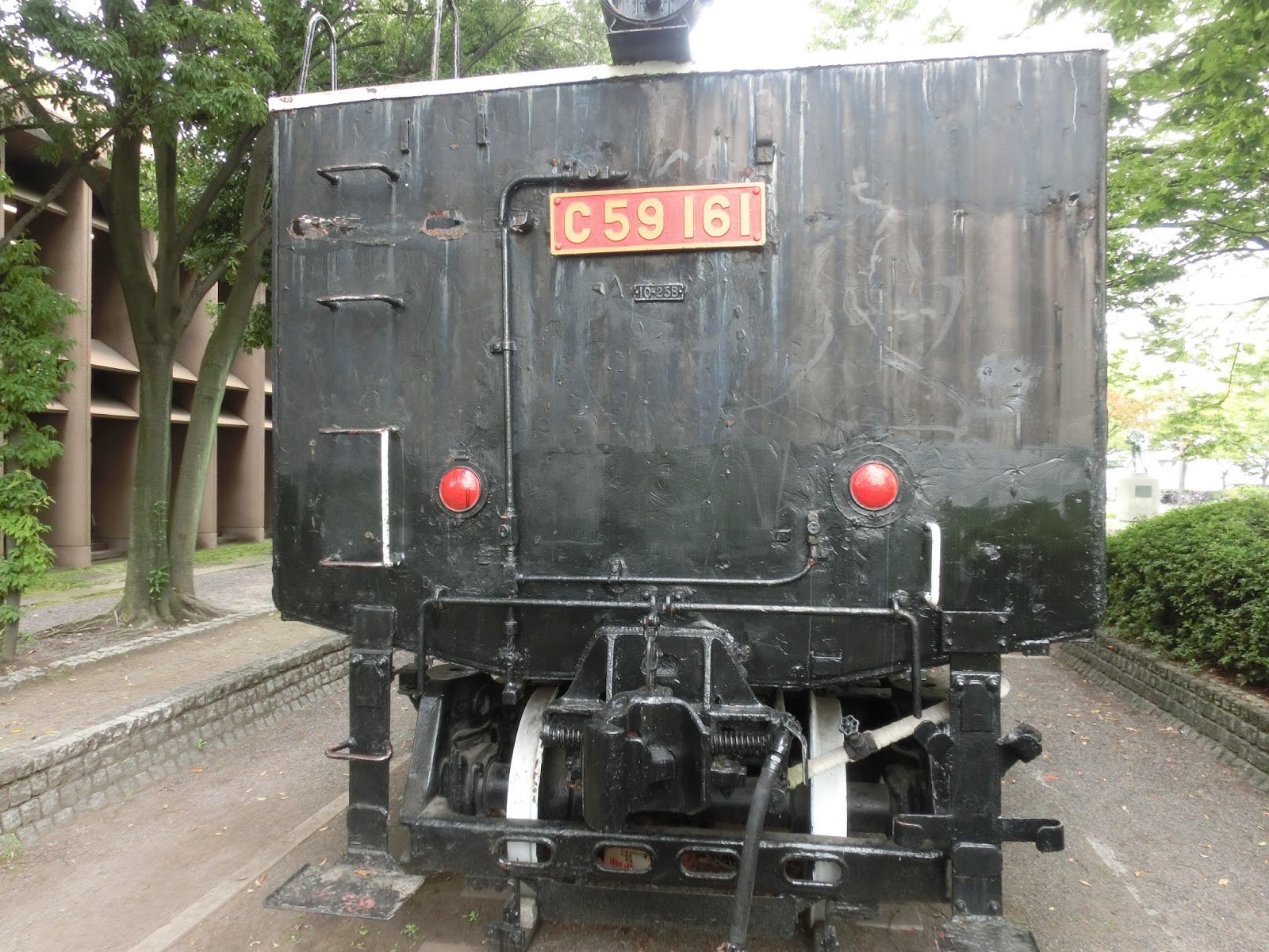 つばめ・ミュージアム新本館: C59 161号機をしっかり眺めてみましょう！