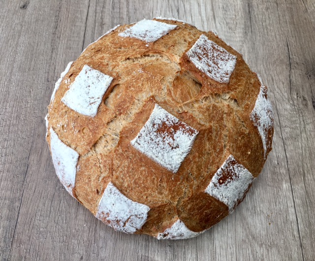 Bruin maïsbrood