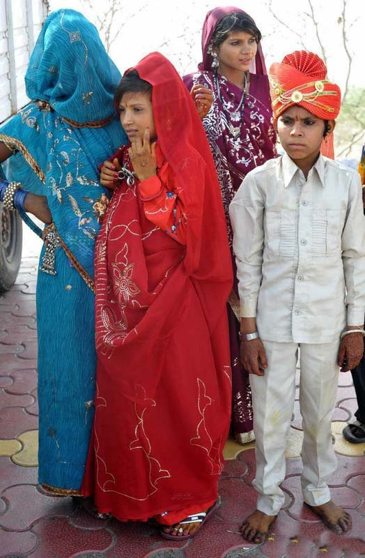 Continuation of centuries of child marriages