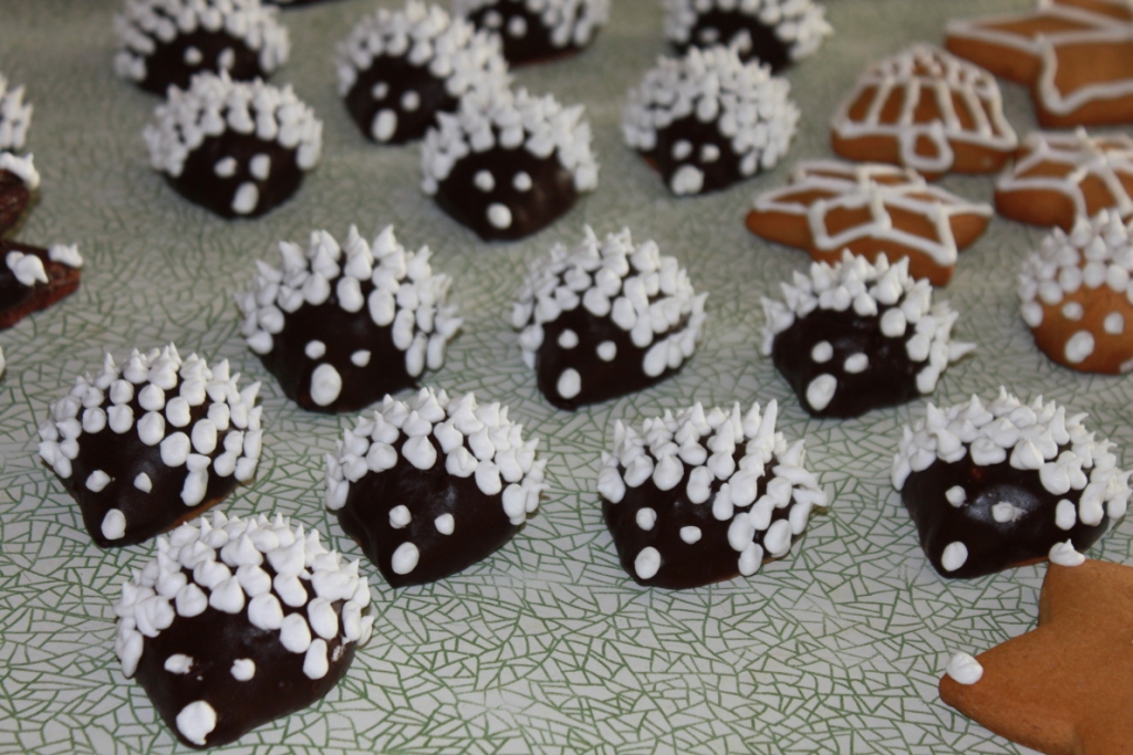 Visko po trupinėlį: Meduoliniai ežiukai ir grybukai